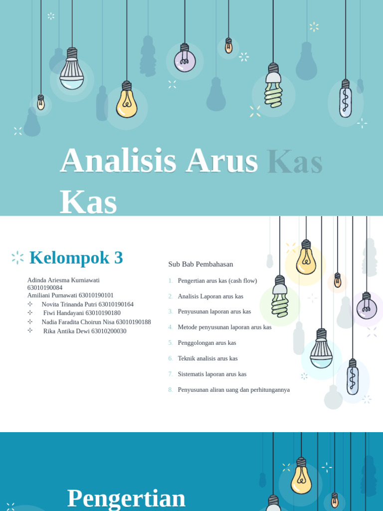 Alnalisis Arus Kas | PDF