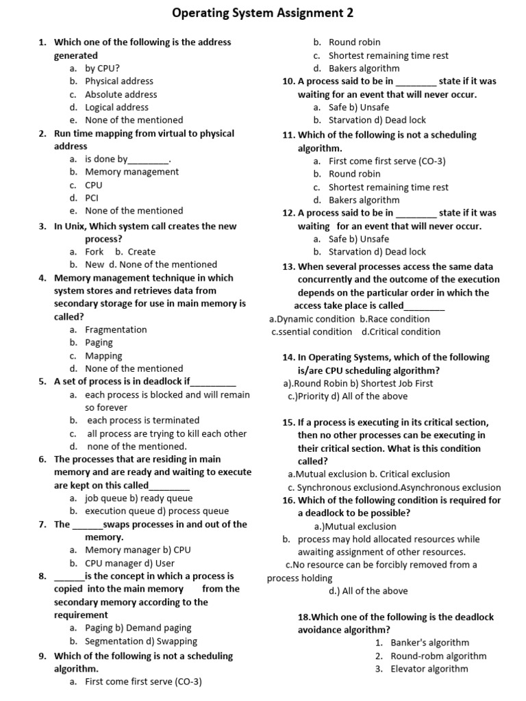 assgn2os | PDF | Scheduling (Computing) | Process (Computing) assgn2os | PDF | Scheduling (Computing) | Process (Computing)