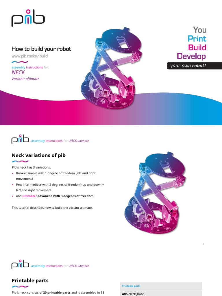 Pib Build v2023 - How To Build Pib's Neck Ultimate | PDF | Mechanical ...