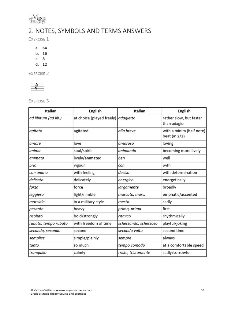 Grade 3 Course and Exercises Complete 250217 PDF Removed | PDF | Minor ...