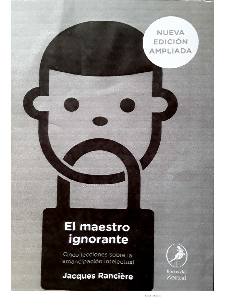 Ranciere - El Maestro Ignorante | PDF