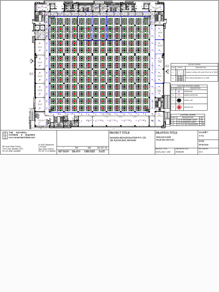 In-01-04 Ground Floor False Ceiling - 240812 - 103109 | PDF