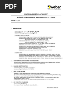 weber.ad cure Y 20 Safety Data Sheet | PDF | Water | United Arab Emirates