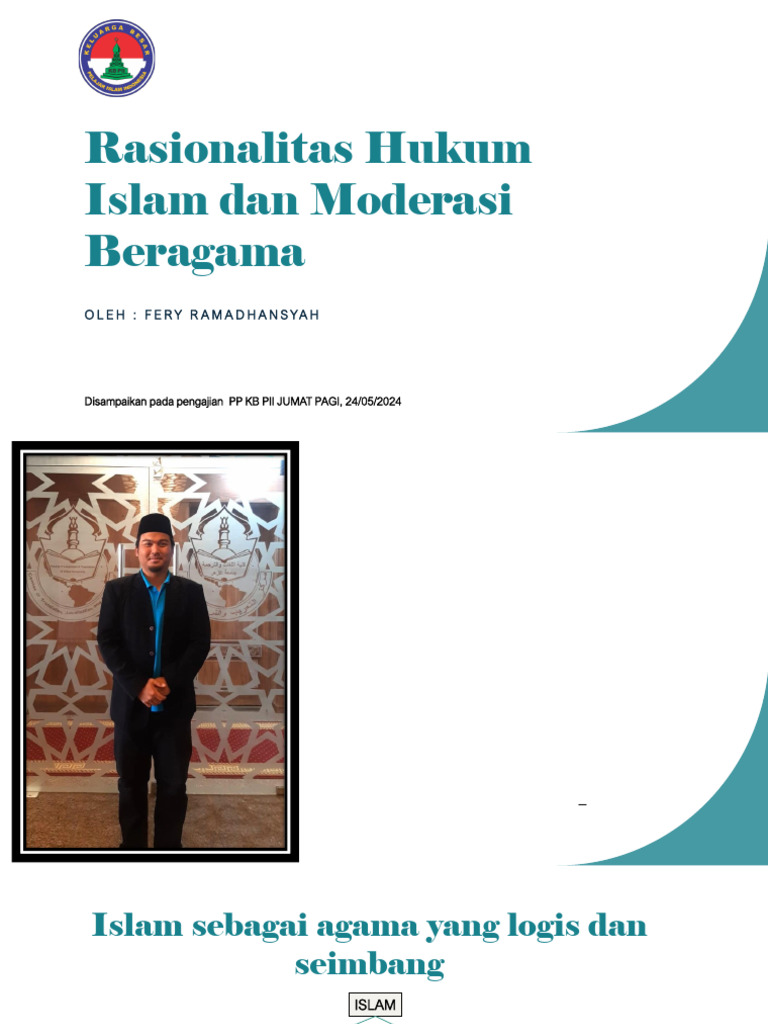 Rasionalitas Hukum Islam dan Moderasi | PDF