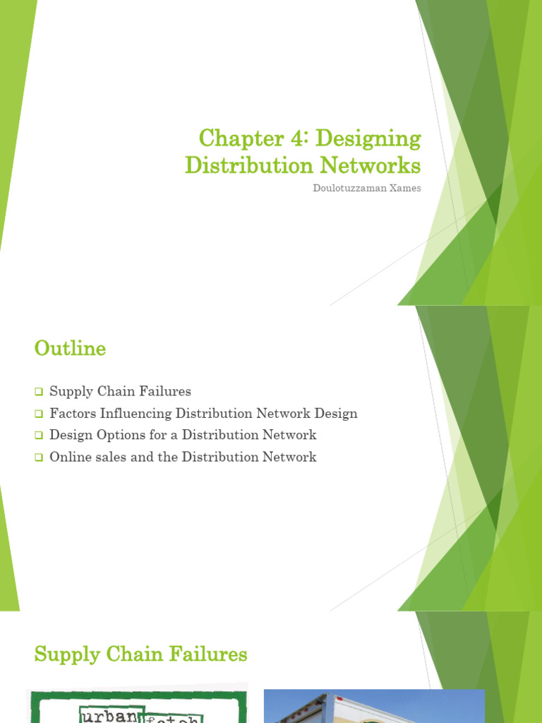 Chapter 4 - Designing Distribution Networks and Applications To Online Sales | PDF