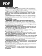 TNCC Trauma Nursing Process: Prep & Triage Across Room | PDF | Major ...