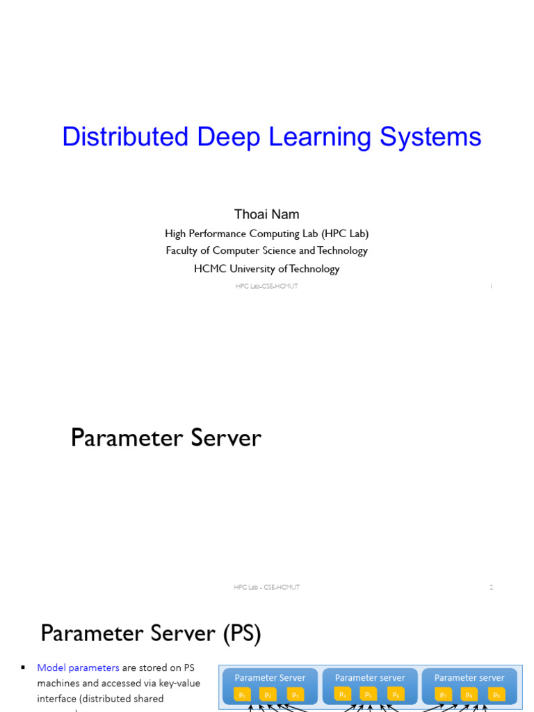 Ch12_Distributed Deep Learning | PDF | Deep Learning | Computer Cluster Ch12_Distributed Deep Learning | PDF | Deep Learning | Computer Cluster