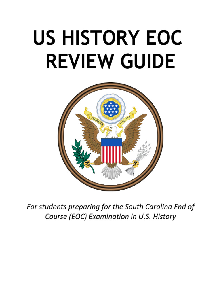 US History EOC Review Guide | PDF | Reconstruction Era | Treaty Of ...