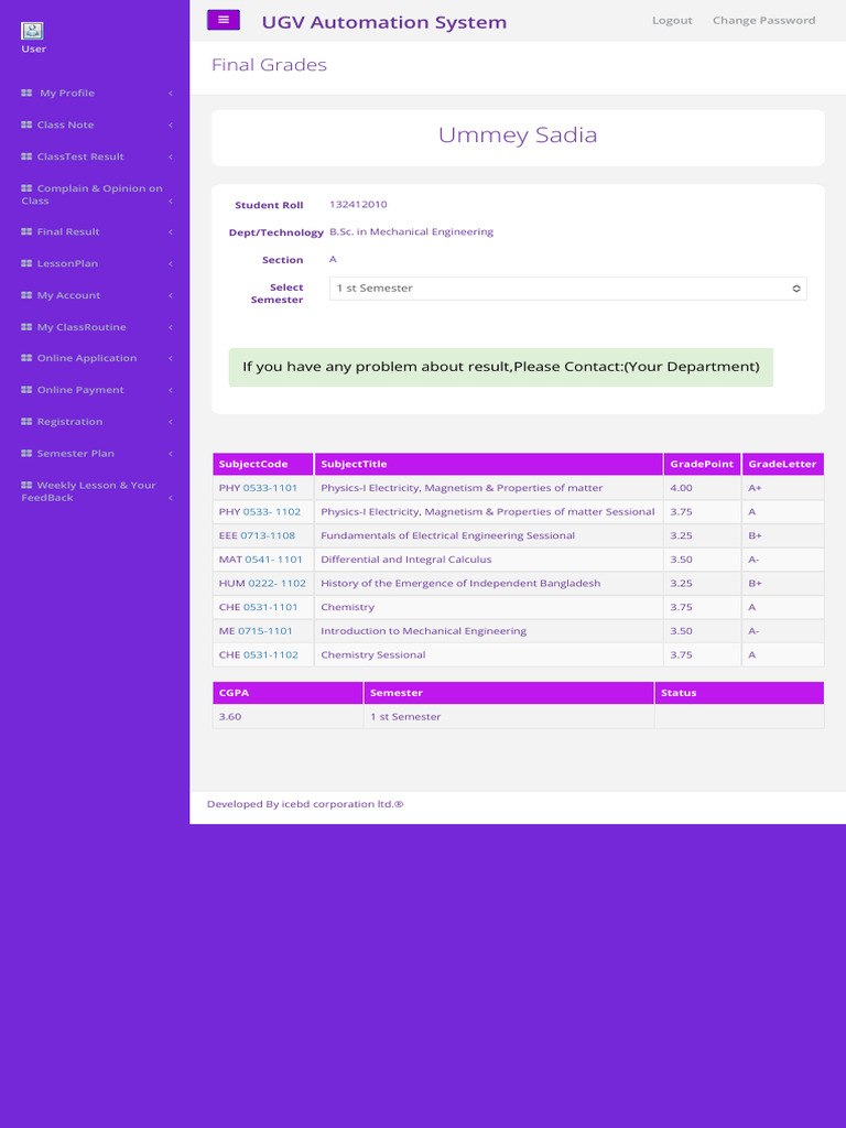 Student Management System (SMS) | PDF | Physical Sciences | Engineering