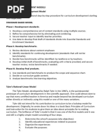 Linear Curriculum Development Overview | PDF | Curriculum | Learning