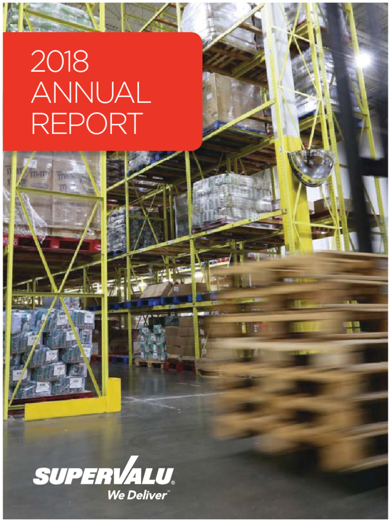 SUPERVALU F18 - Annual - Report - Excerpts - UPDATED | PDF | Equity ...