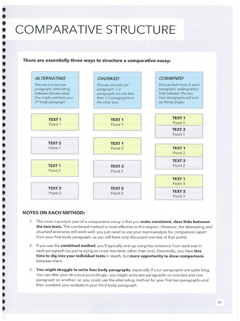 Comparative Structure | PDF