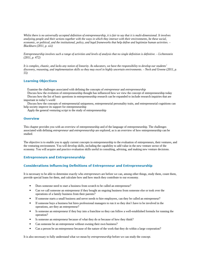 Entrepre Nur Ship | PDF | Entrepreneurship | Psychology