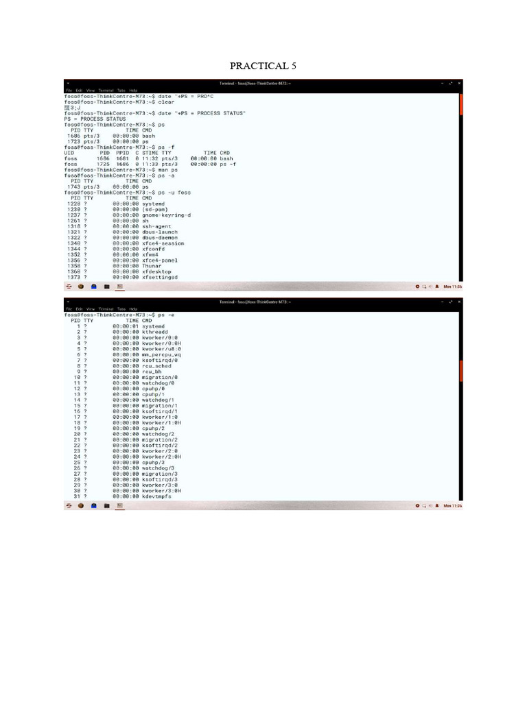 OSY Practical 5 | PDF