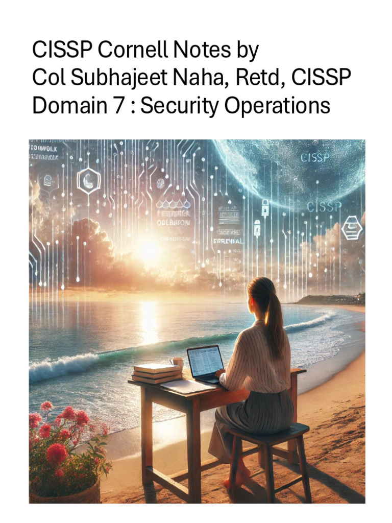 Cissp Domain 7 | PDF | Computer Forensics | Digital Forensics