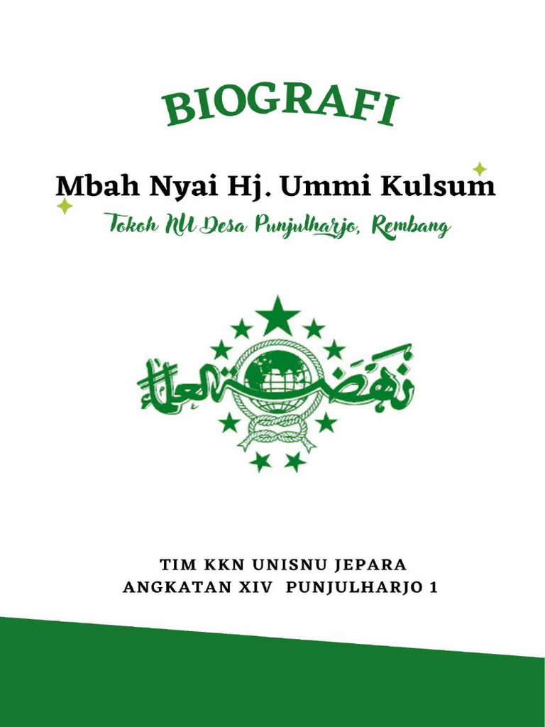 Biografi HJ Umi Kulsum | PDF
