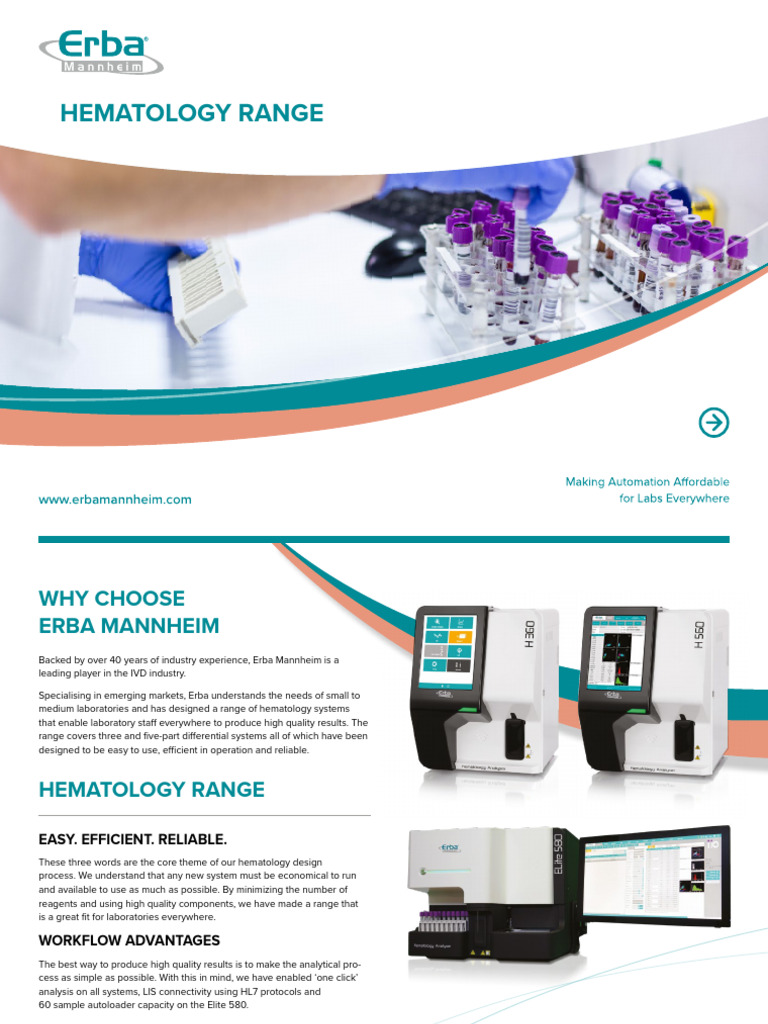 Erba Hematology Interactive | PDF | Tissue (Biology) | Vertebrates
