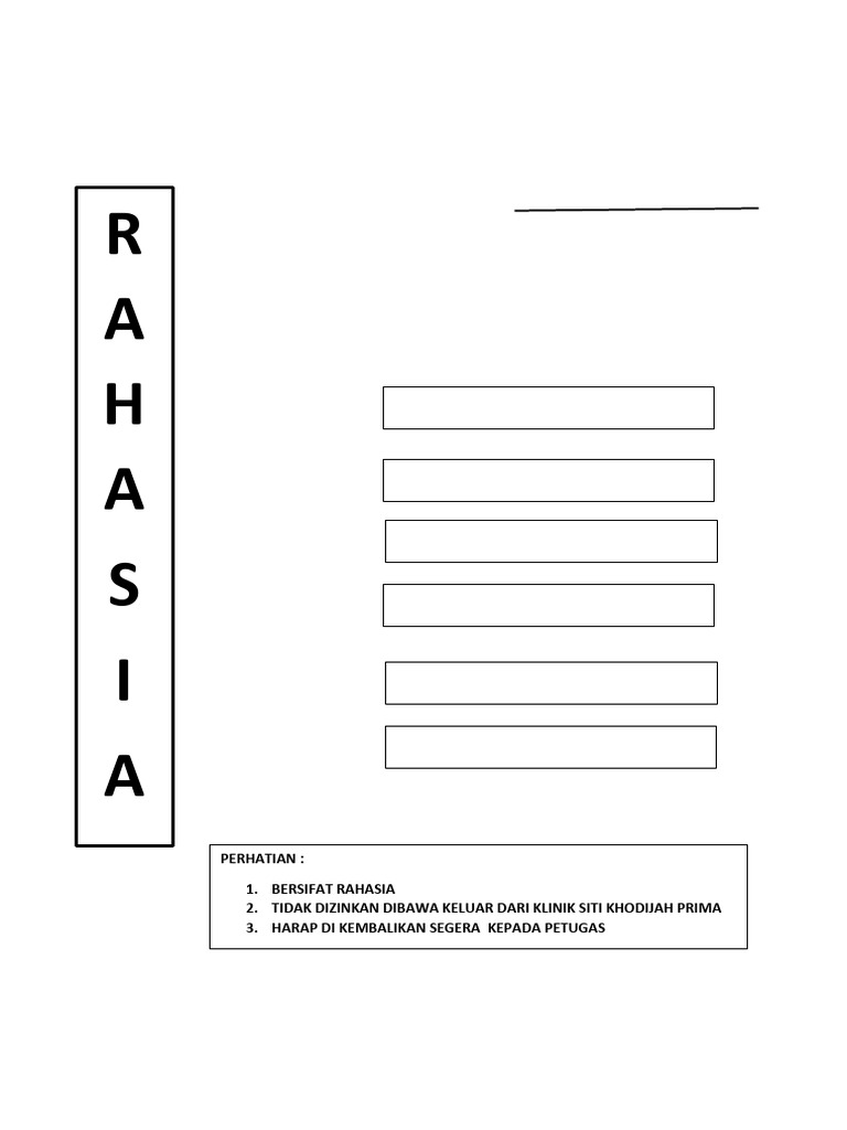Desain Map RM Template | PDF