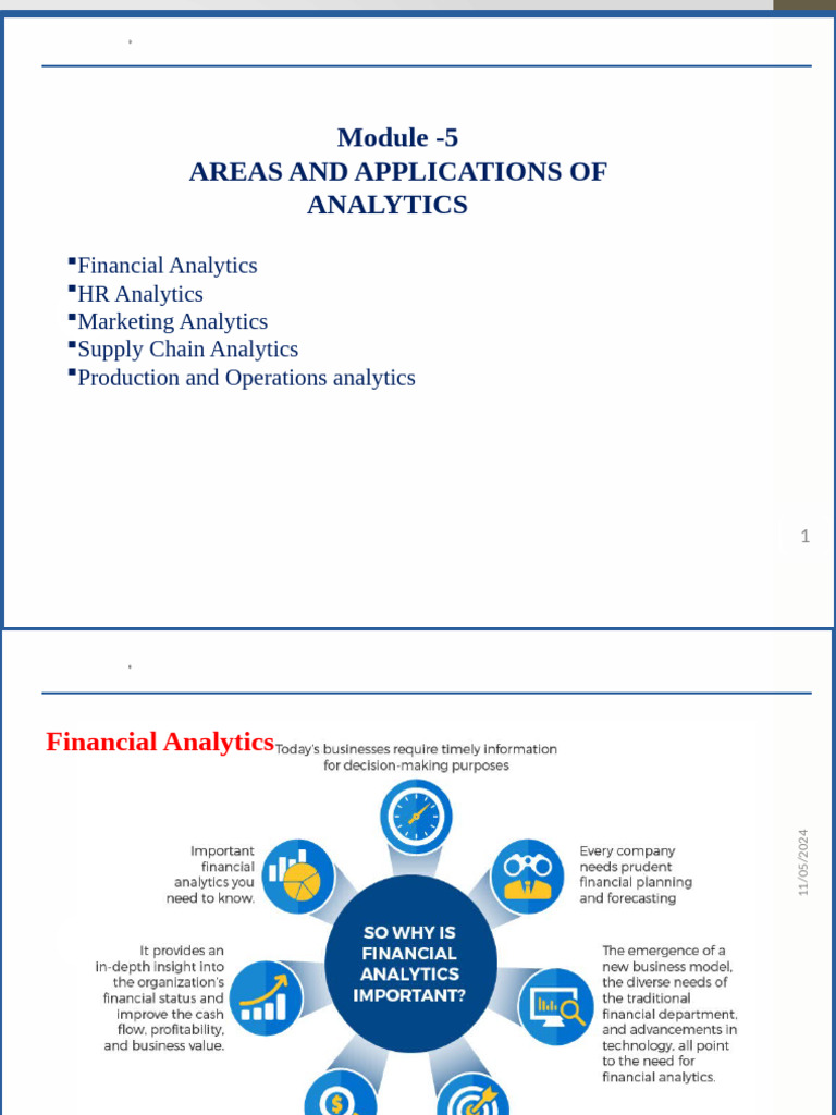 Analytics Applications in Business | PDF | Analytics | Predictive Analytics
