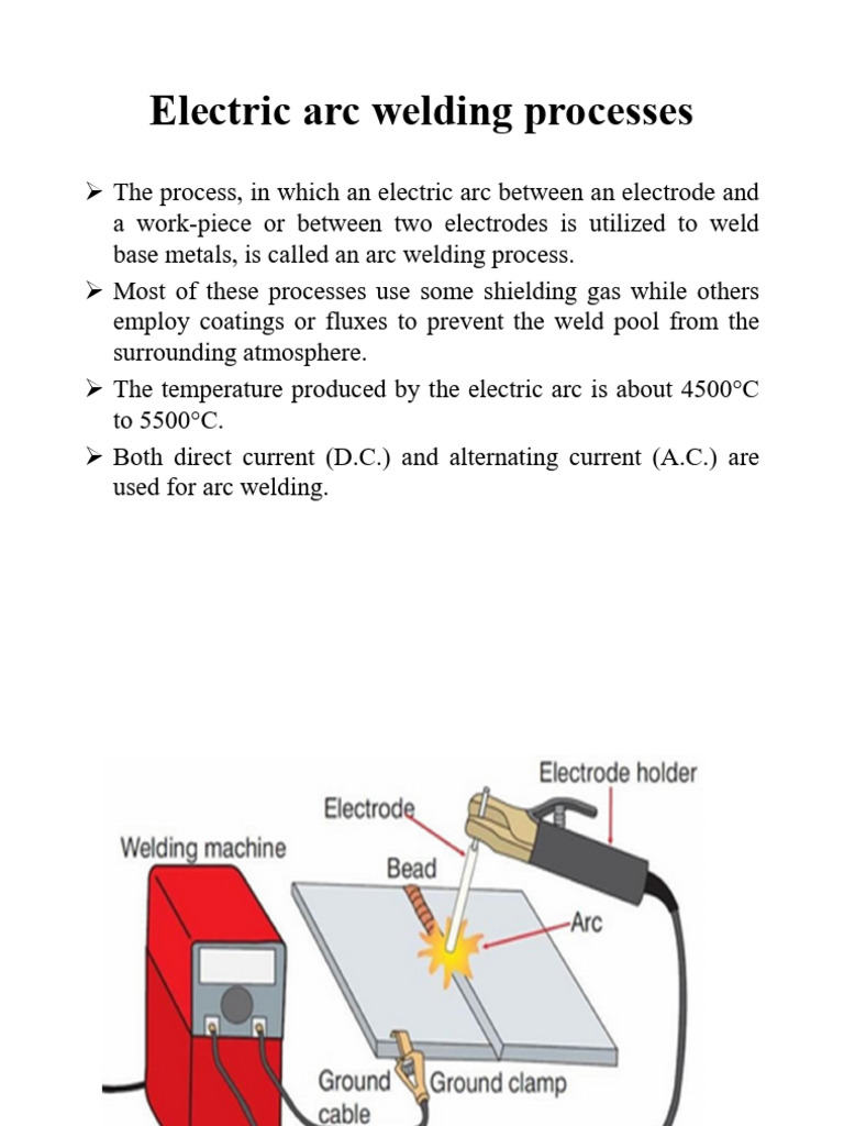 Electric Arc Welding Process | PDF | Technology & Engineering