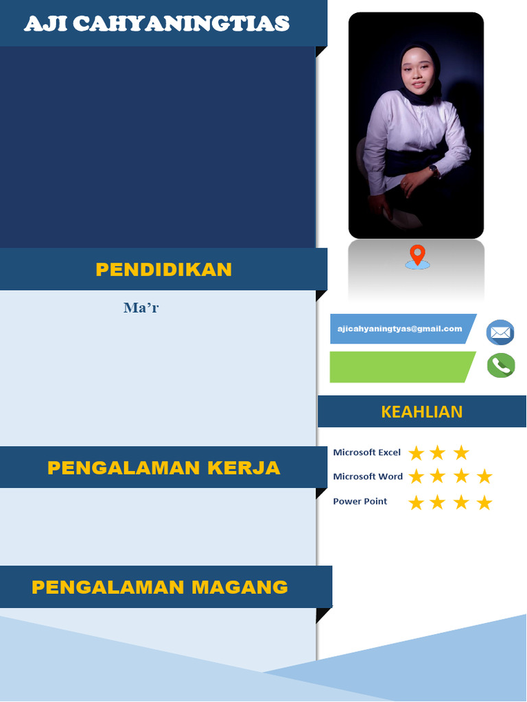 CV Aji Cahyaningtias 2022 | PDF