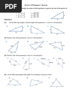 Year 9 Trigonometry Revision Worksheet | PDF