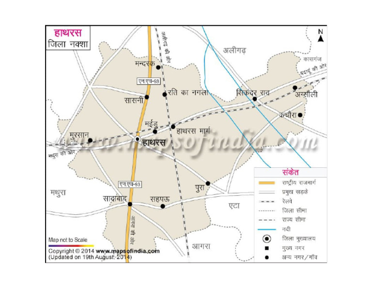 Map Hathras | PDF