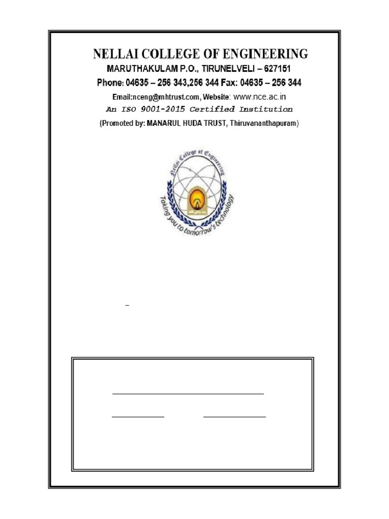 Department of Computer Science and Engineering: Ccs335 - Cloud ...