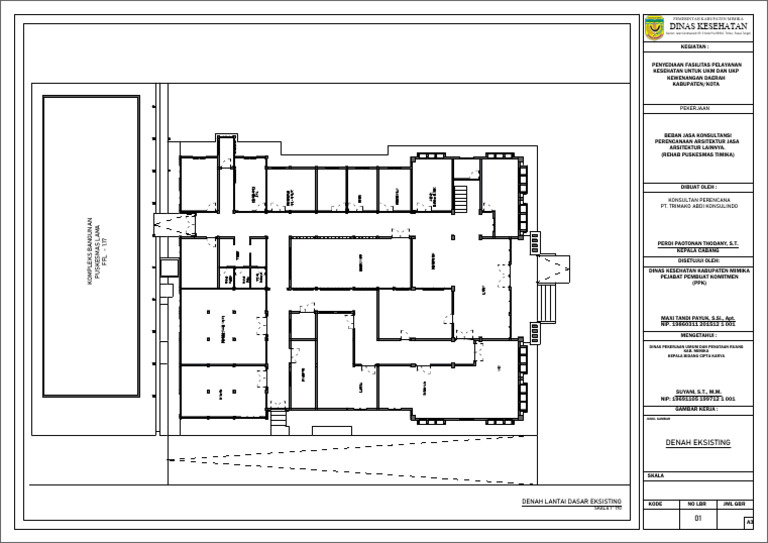 01 Layout Eksisting | PDF