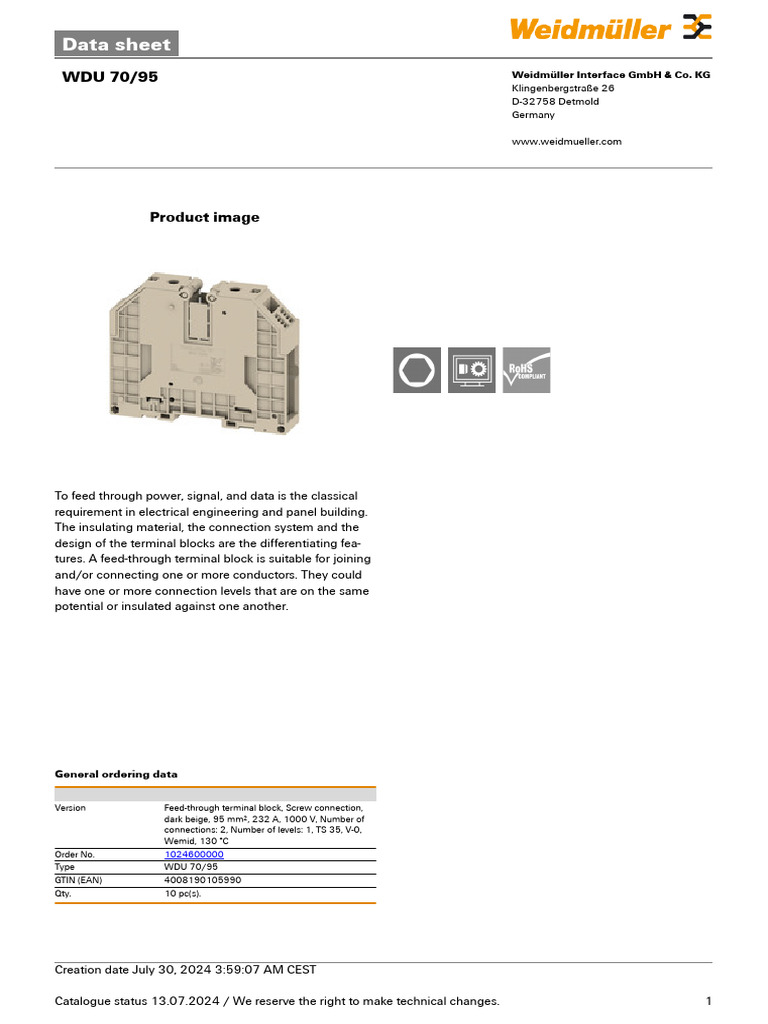 1024600000_WDU_70_95_en | PDF | Electricity | Manufactured Goods