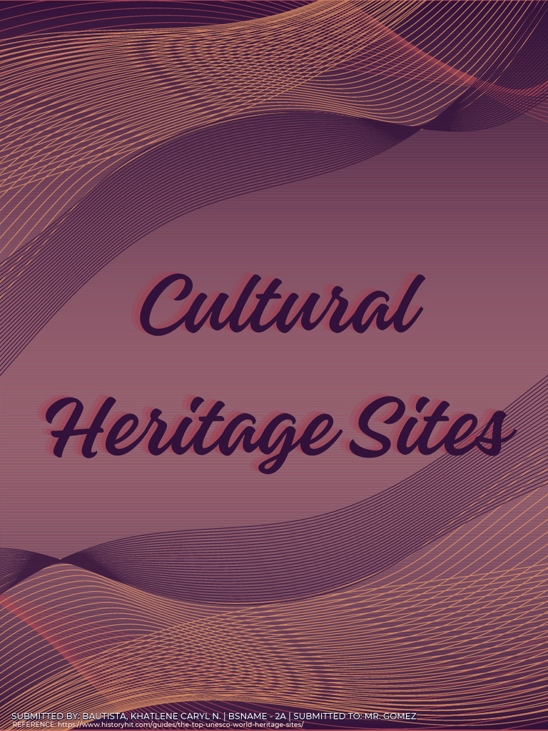 Cultural Heritage Sites | PDF | Social Science