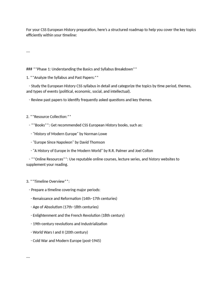 european history | PDF | Europe | Age Of Enlightenment