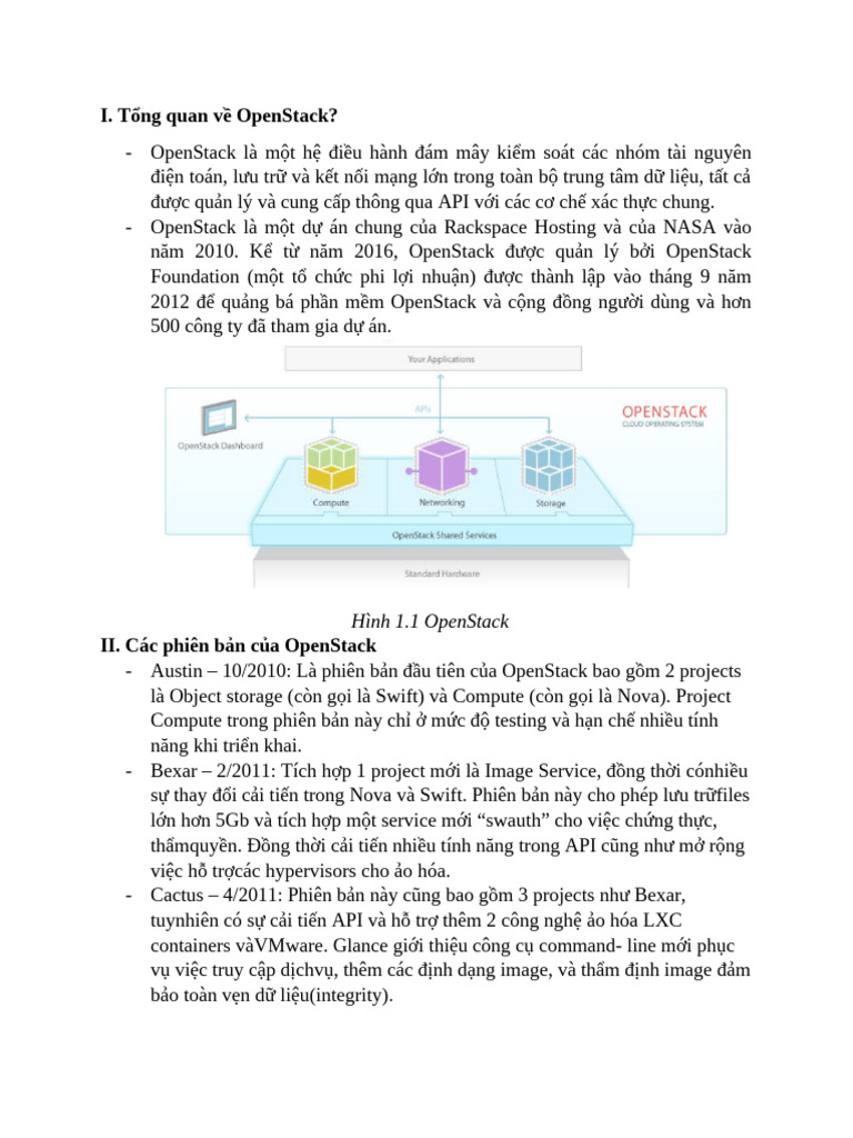 Gioi Thieu Openstack | PDF