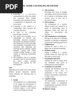 Module 4 - The Helping Relationship - Termination and Continuation | PDF | Feeling | Social Work