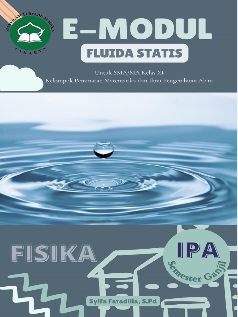 E-Modul Fisika: Fluida Statis | PDF