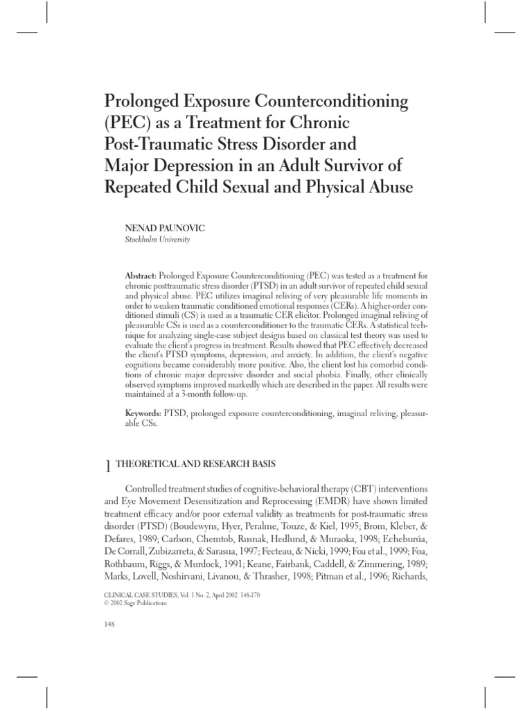 Clinical Case Studies | PDF | Psychological Trauma | Mental Disorder