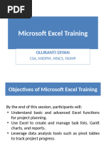 Excel Sprint Project Tracker Template | PDF | Microsoft Excel | Computing