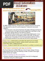 Mind Map Rise of Nationalism in Europe | PDF | Nationalism | Europe