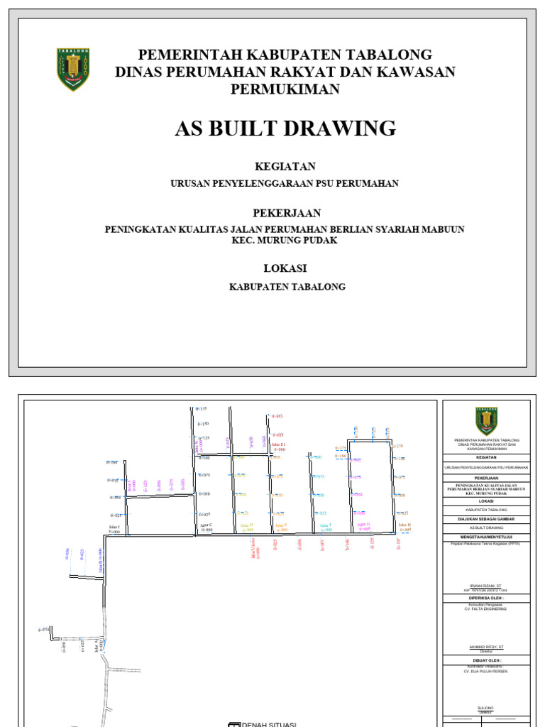 Gambar Asbuilt | PDF