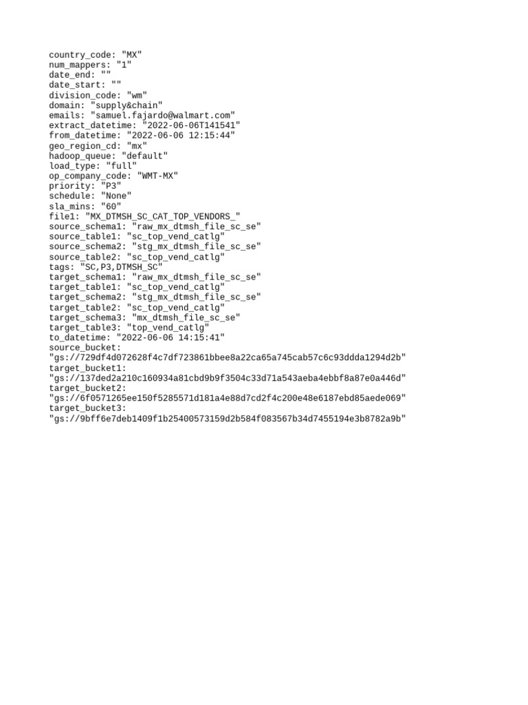 Full MX DTMSH File SC Se Top Vend Catlg Properties | PDF