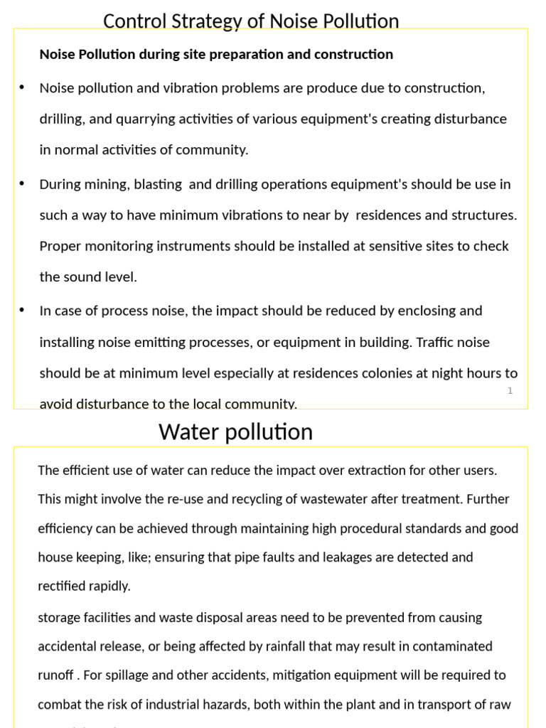 Environmental Lecture 3 | PDF | Water Pollution | Human Impact On The ...