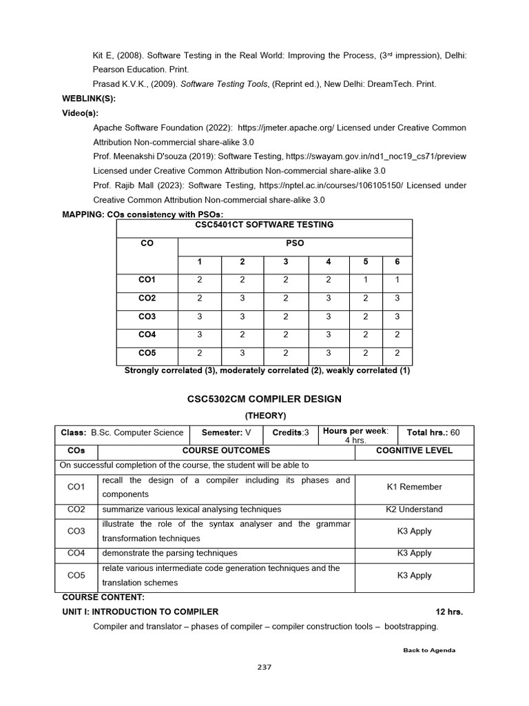 CD Syllabus | PDF | Parsing | Scheme (Programming Language)