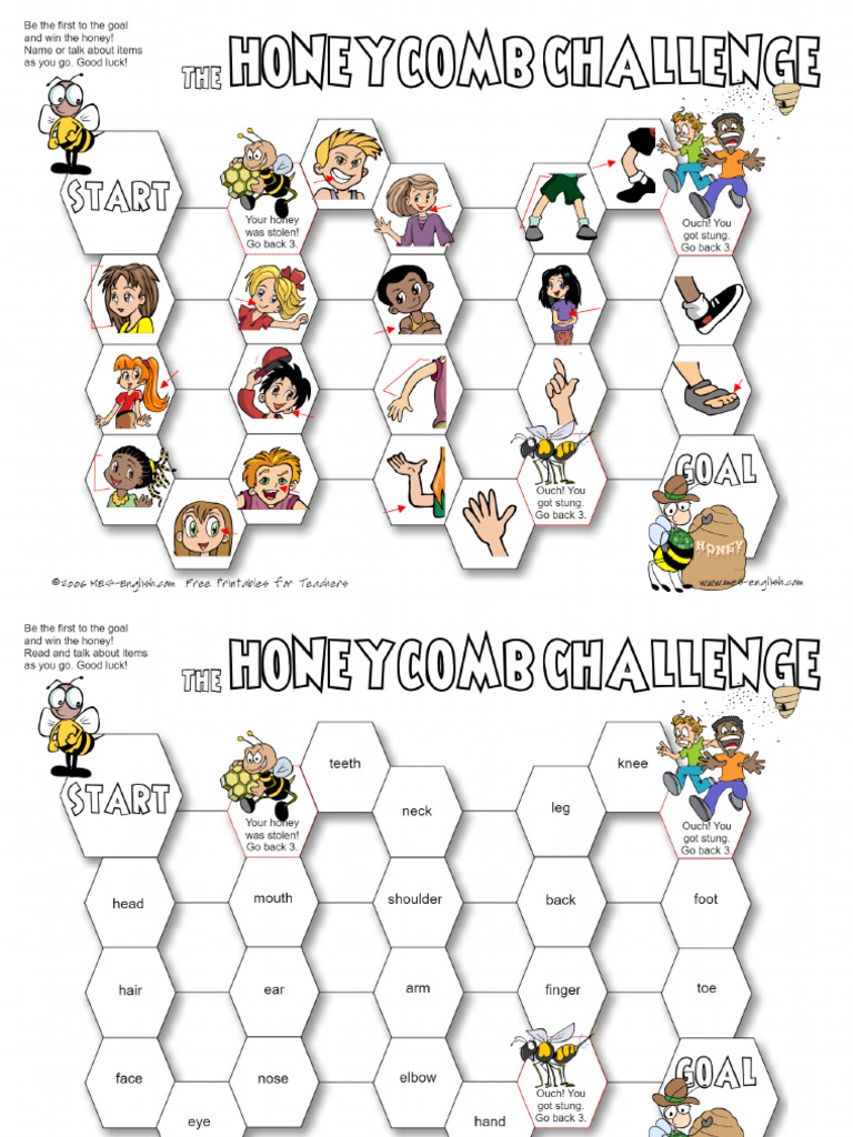 Body Parts - Board Game | PDF