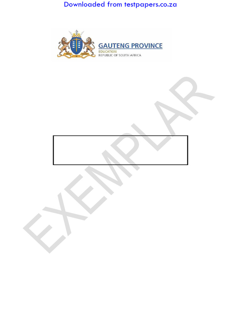 Gr11 Mathematics P1 (ENG) NOV Question Paper | PDF | Cartesian ...
