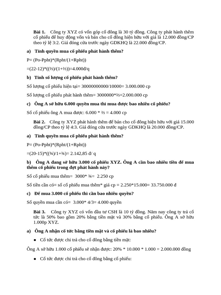 N7 - Bai Tap C1 | PDF