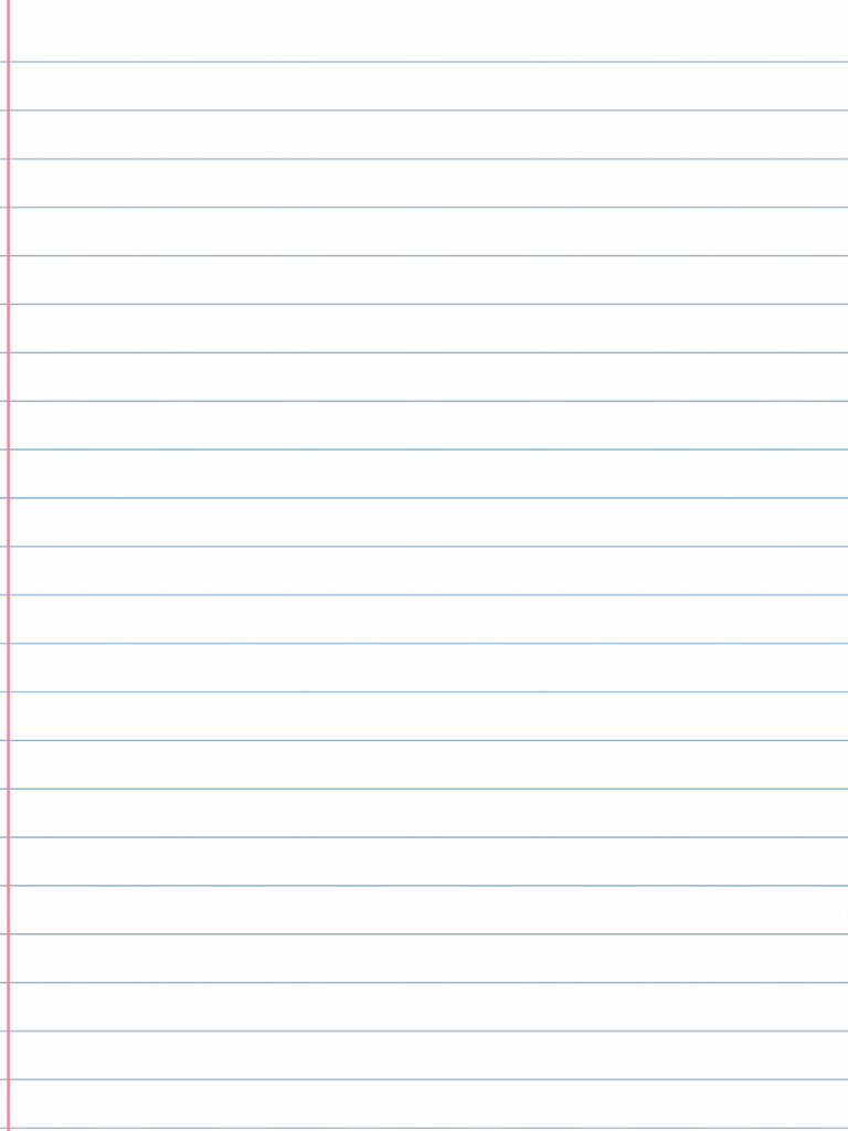 Hoja Rayada para Imprimir | PDF