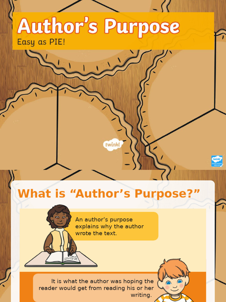 Authors Purpose Introduction | PDF | Career & Growth | Self-Improvement