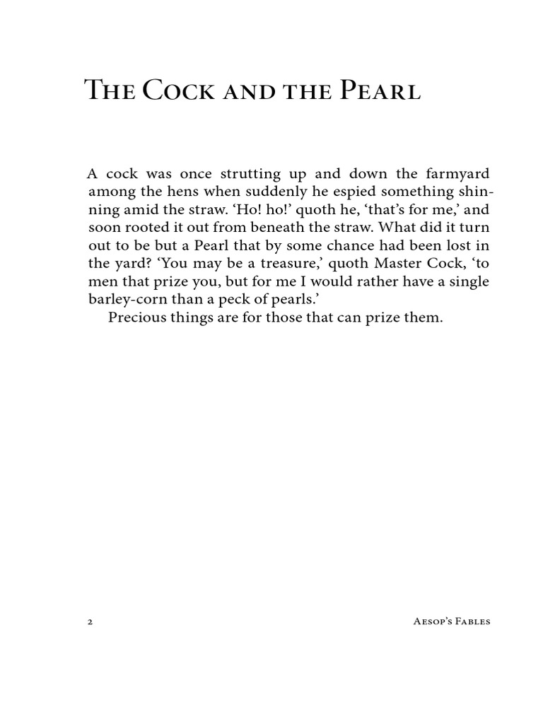 Aesops Fables-2-6 | PDF | Aesop's Fables | Fable