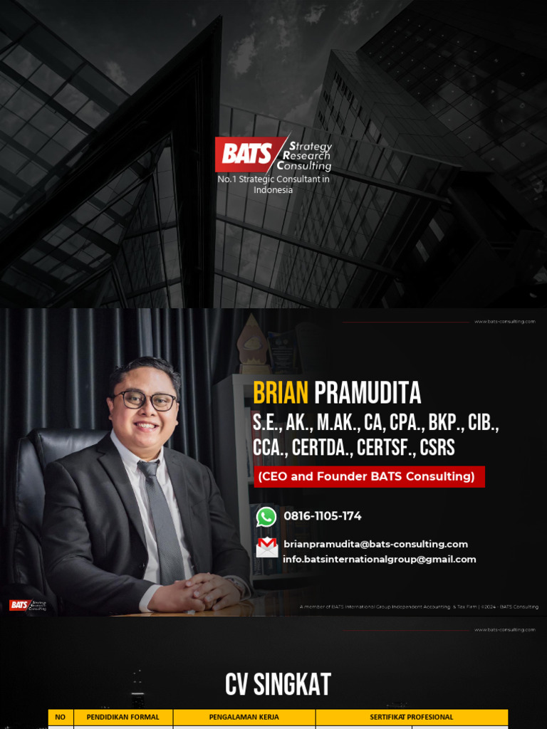 Calculate Carbon Footprint - 23 JAN 24 - BATS CONSULTING | PDF | Bisnis