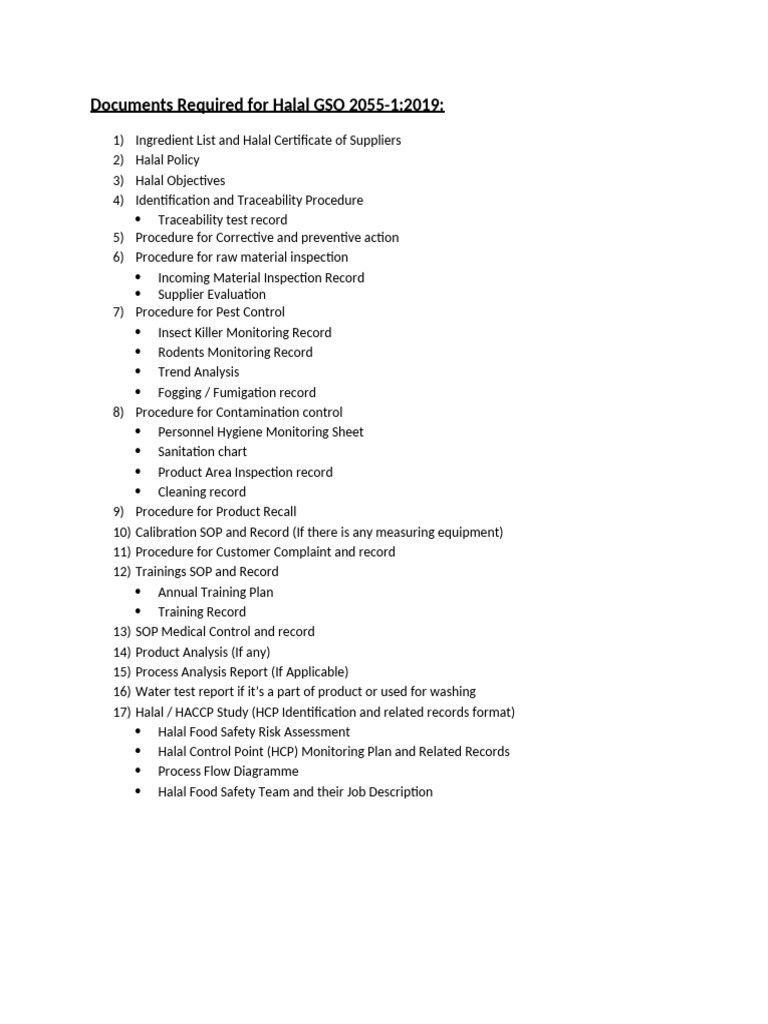Documents Required For GSO 2055-1 | PDF | Business | Self-Improvement